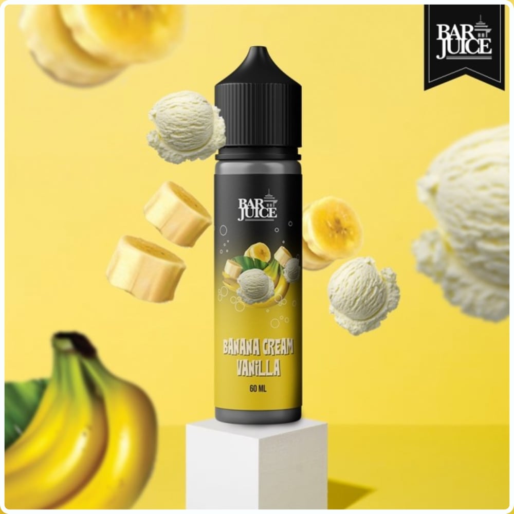 Jual Bar Juice Banana Cream Vanilla 60ml By Bandung Raya Juice - Liquid ...