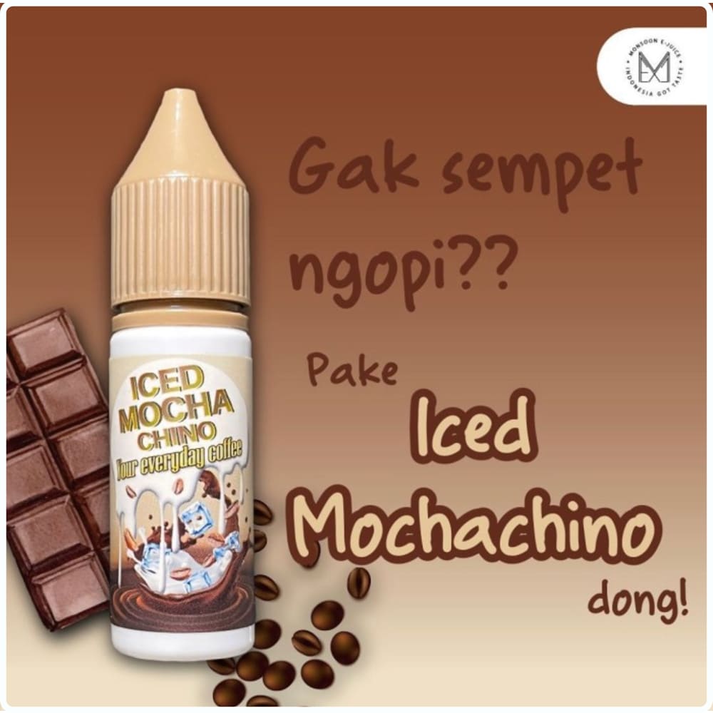 Jual Iced Mochachino Salt Nic 15Ml By Monsoon - Liquid Iced Mocha Chino Kode 192 di Seller ...