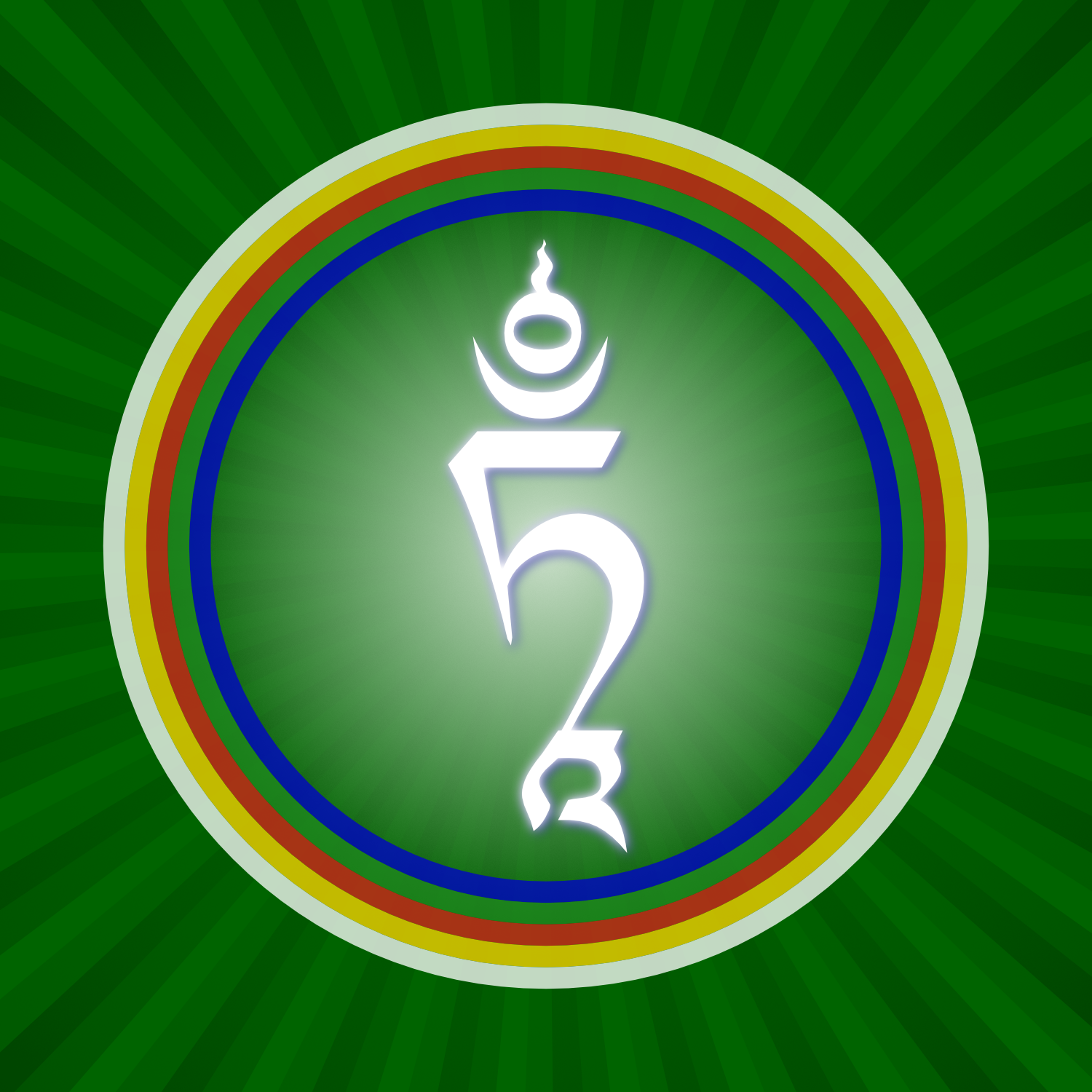 Tibetan Buddhist Seed Syllables ･ ཨོཾ ･ Vajra Bija