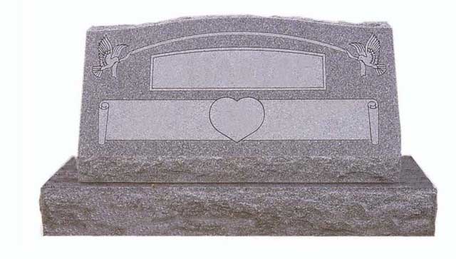 Slant Memorials Gallery | Sheboygan Monument & Stone Works