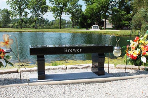 Granite Benches Gallery | Sheboygan Monument & Stone Works