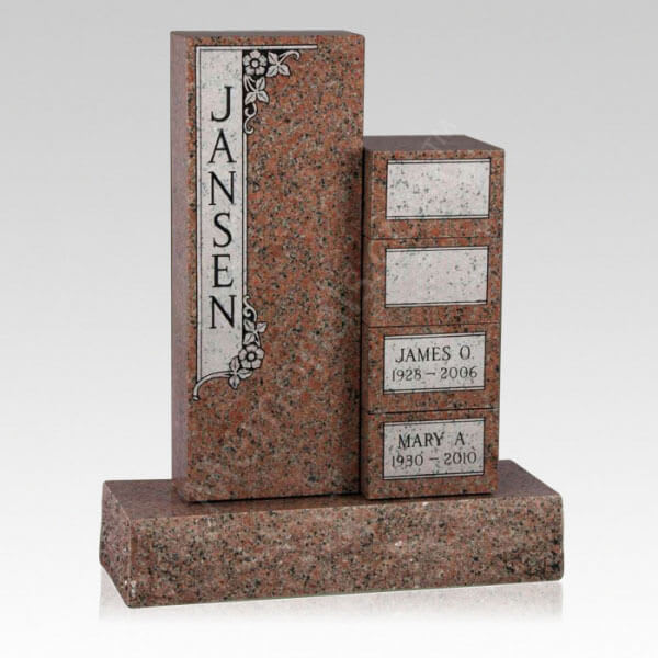 Upright Memorials Gallery | Sheboygan Monument & Stone Works