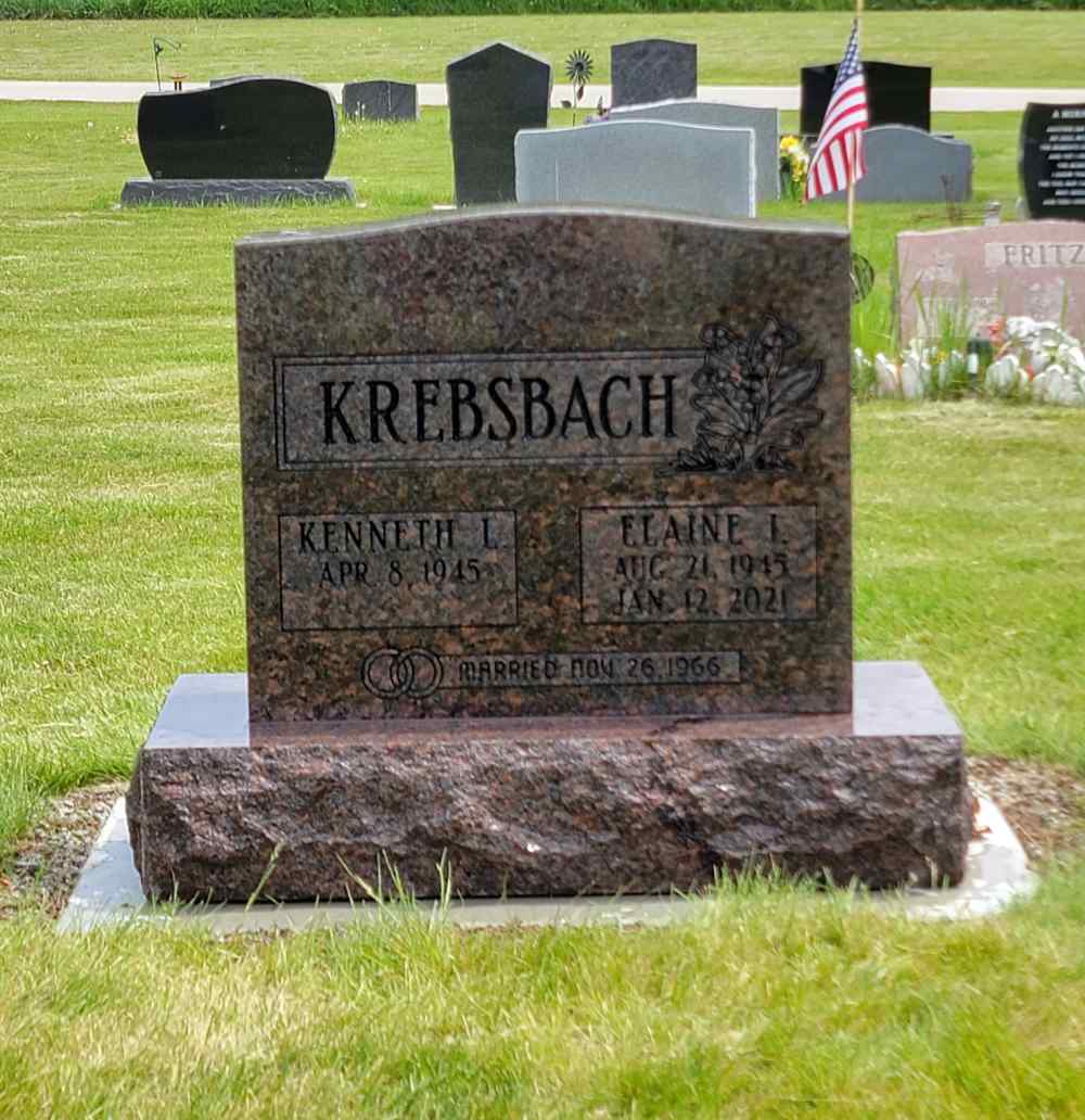 Upright Memorials Gallery | Sheboygan Monument & Stone Works