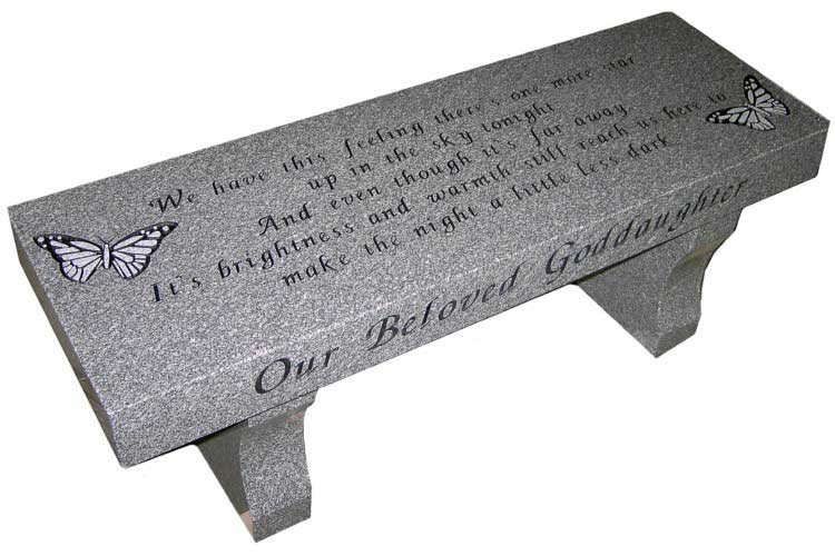 Granite Benches Gallery | Sheboygan Monument & Stone Works