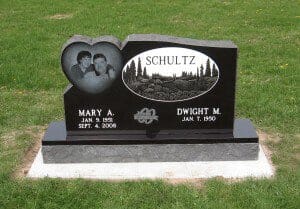 Upright Memorials Gallery | Sheboygan Monument & Stone Works