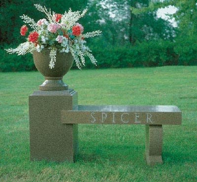 Granite Benches Gallery | Sheboygan Monument & Stone Works