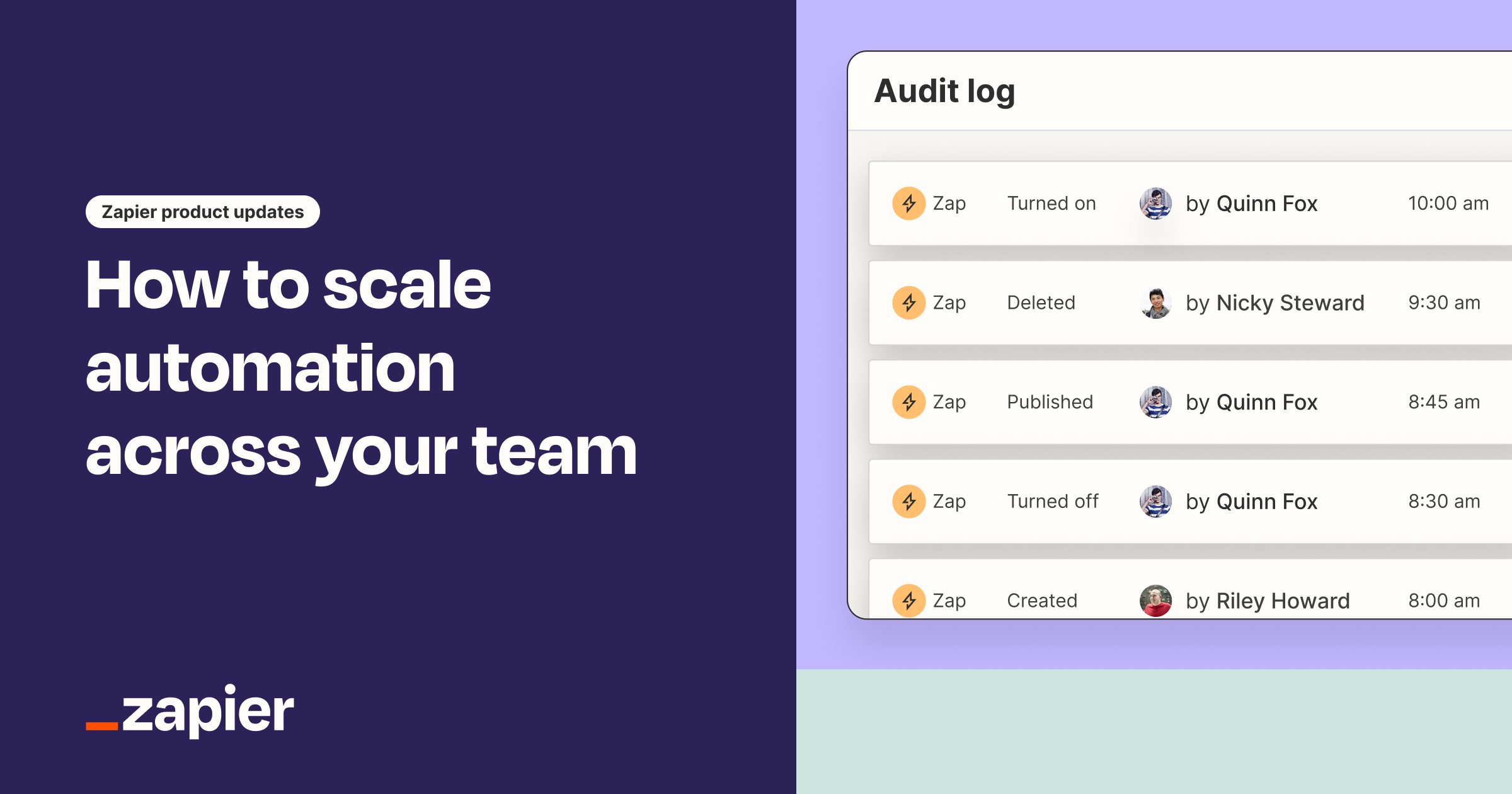 How to scale automation across your team | Zapier Webinar