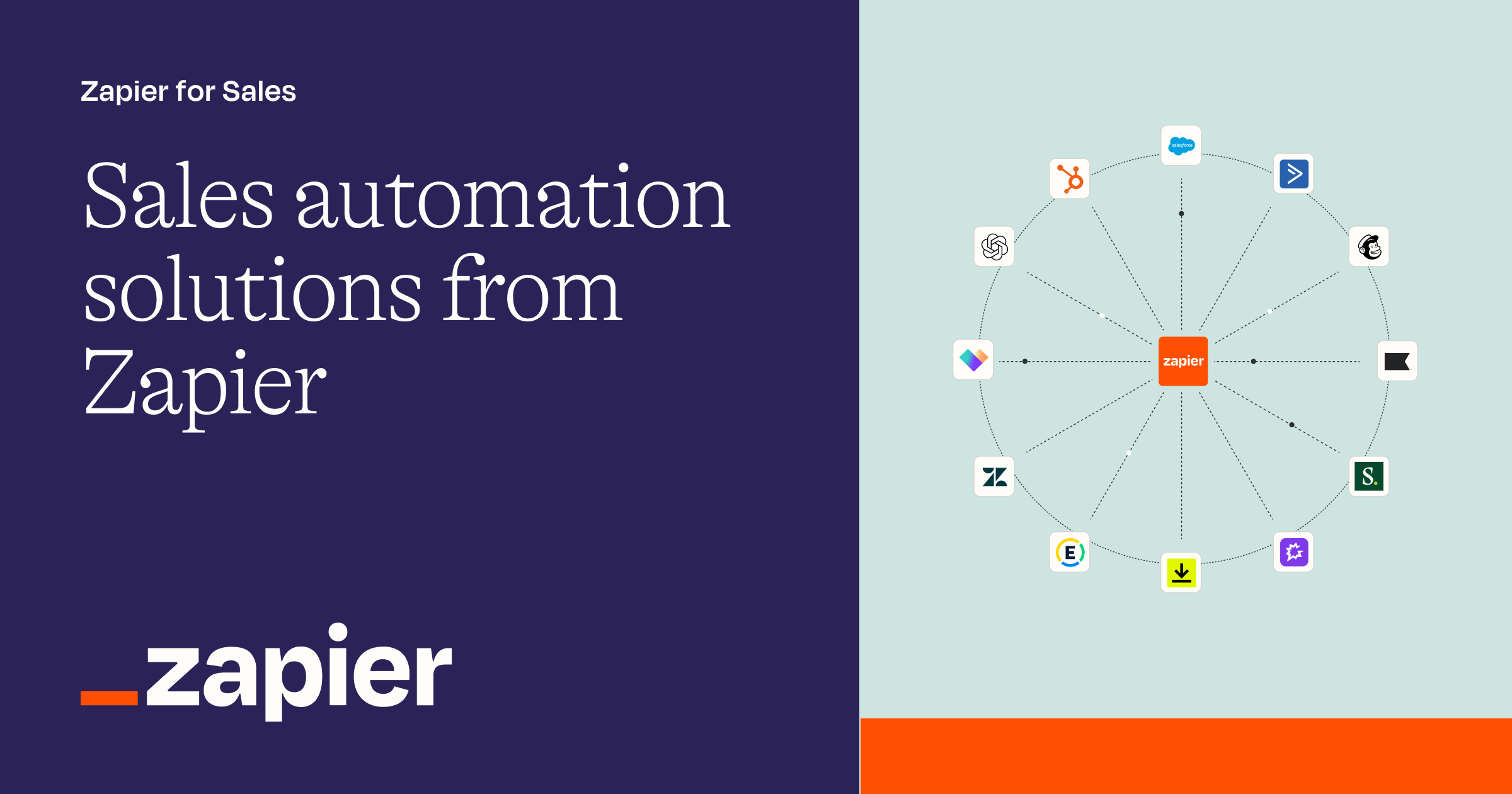 Sales automation solutions from Zapier