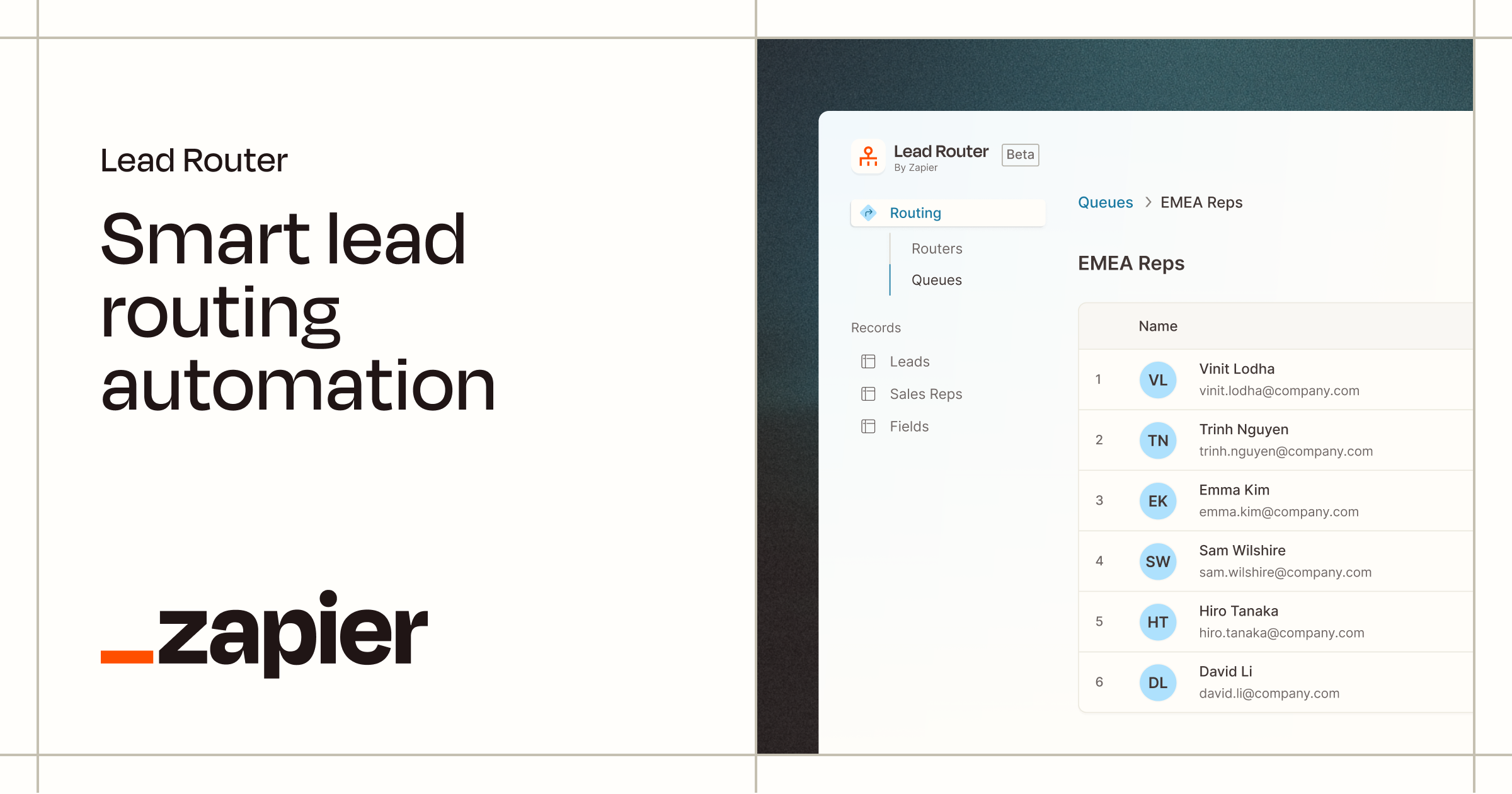 Zapier Lead Router | Smart Lead Routing Automation