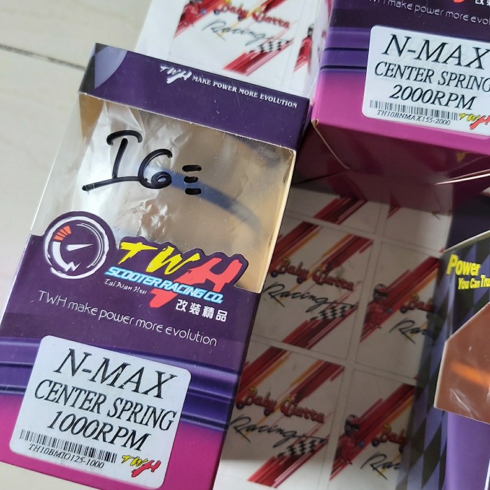 Jual PER PIR CVT SPRING CENTER NMAX TWH RACING 1000 1200 1500 2000 RPM ...
