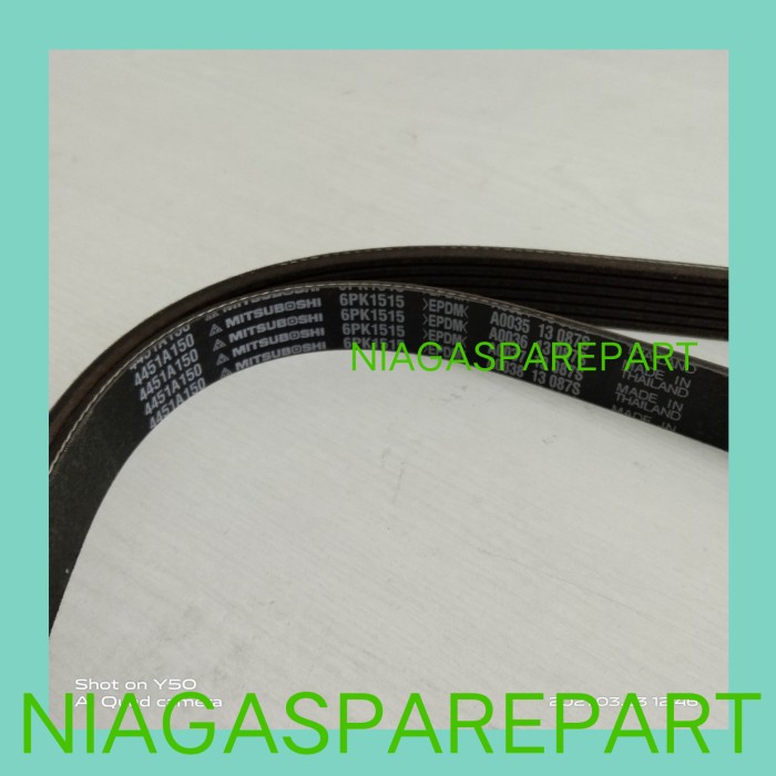 Jual FANBELT ALTERNATOR PAJERO SPORT - 4451A150 MITSUBISHI ORIGINAL FAN ...