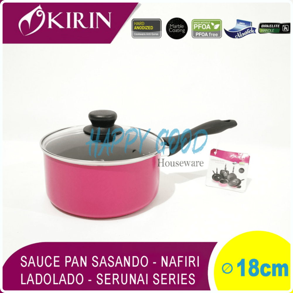 Jual Kirin 18Cm 4 Varian Sauce Pan/Panci Sasando/Nafiri/Ladolado ...