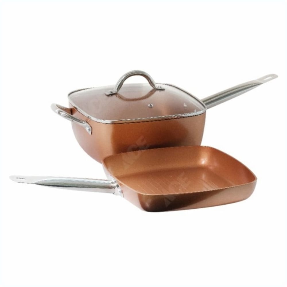 Promo Culinart Ceramic Square Cookware Set Of 3 By Ace Hardware Kode ...