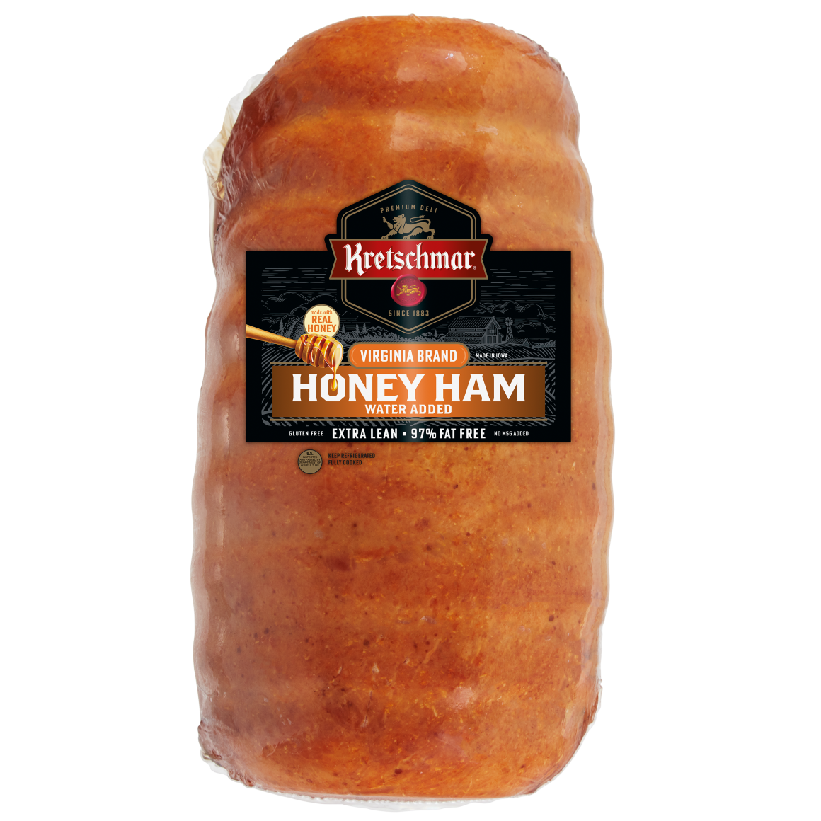 Virginia Brand Honey Ham Water Added | Kretschmar