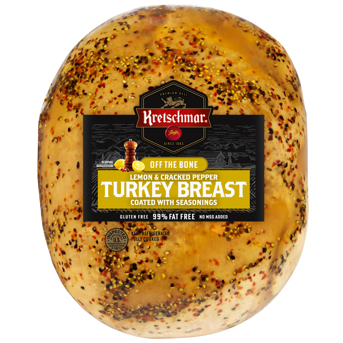 Lemon & Cracked Pepper Turkey Breast | Kretschmar