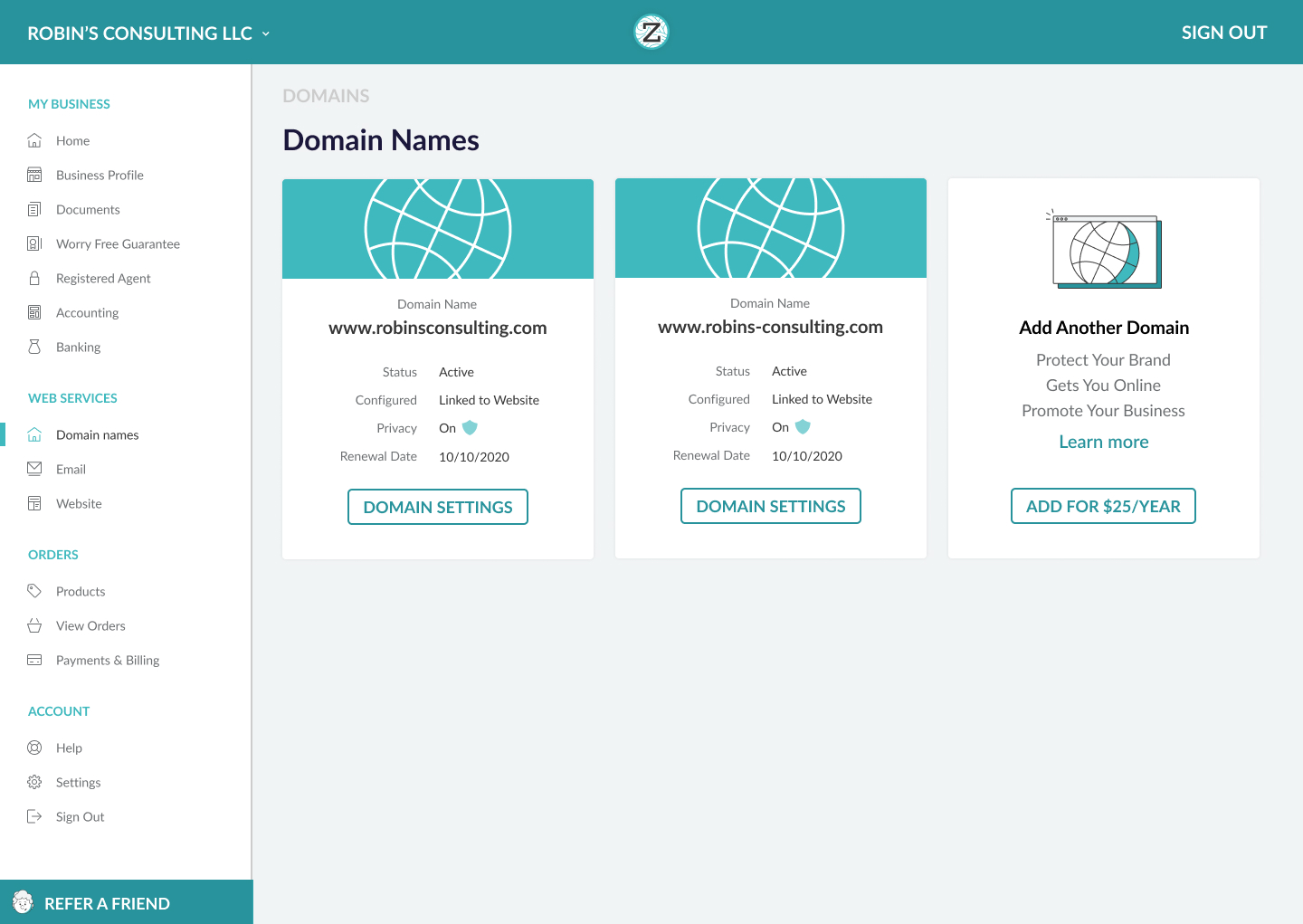 LegalZoom® Comparison - Save Up to 80% with ZenBusiness