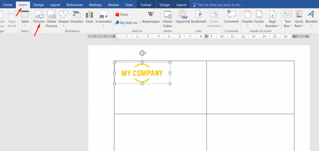 How to make a busines template card with Word? | ZenBusiness