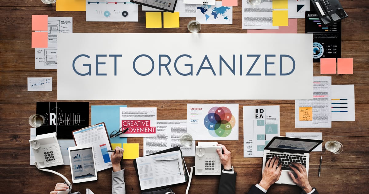 5 Secrets to Getting Organized | ZenBusiness
