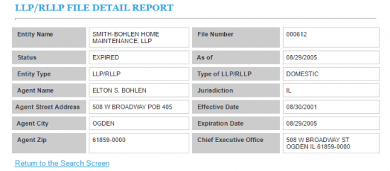 Illinois Business Search | Corporation | LLC | Partnership ...