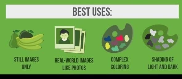 Advantages and disadvantages of JPEG format [Infographic] | ZenBusiness