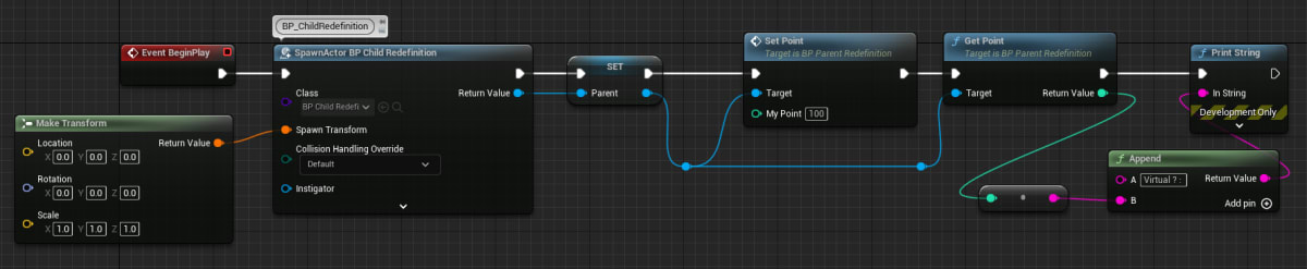 【BP】仮想関数とオーバーライド｜Unreal Engine 5から始める C++ & Blueprint