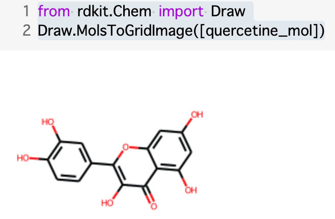 RDKitで分子の読み込みと表示｜ケモインフォマティクス入門書