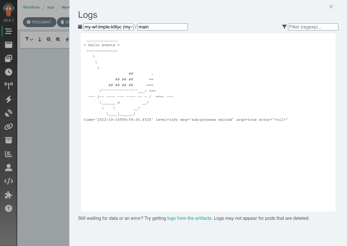 【Argo Workflows】workflow を webhook で発火する / WorkflowEventBinding