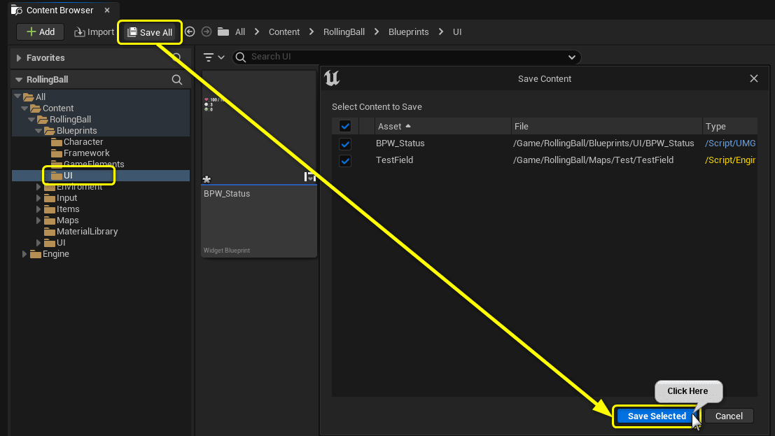 ステータス表示するUIに値をBindする｜Unreal Engine 5で動かす C++ & Blueprint