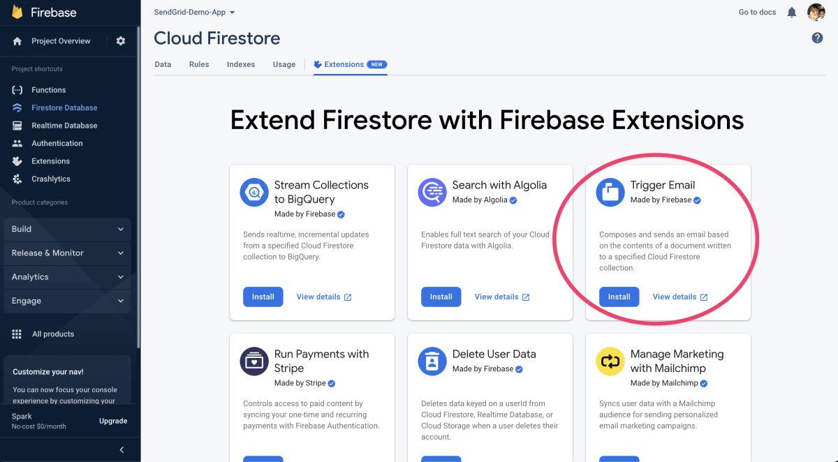 Flutter x Firebaseでメール通知機能を実装してみる