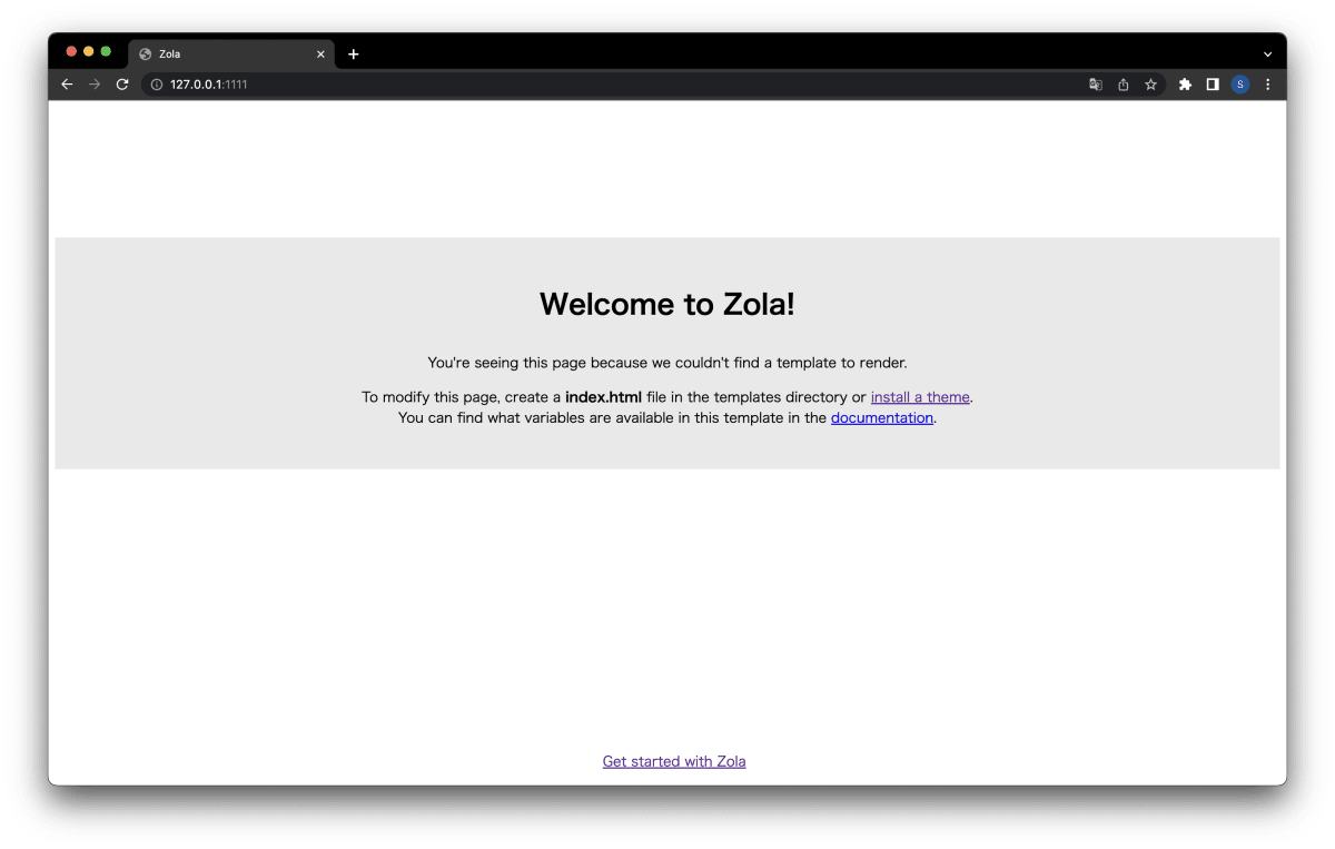 zola でブログサイトを作成し GitHub Pages にデプロイする