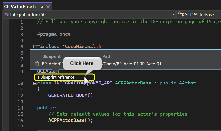 Visual Studio Integration Tool