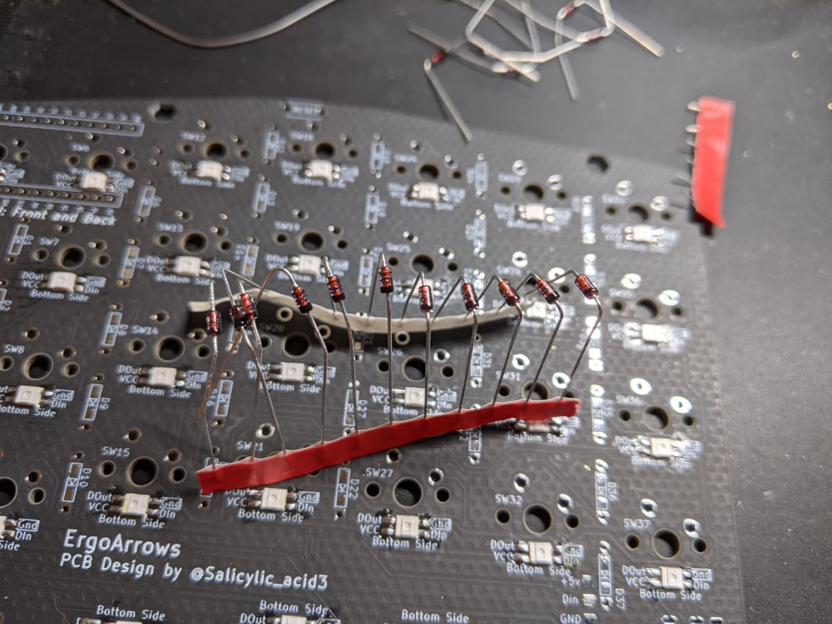 🪛部品のハンダ付けpart1｜GL516 互換PCB共通ビルドガイド