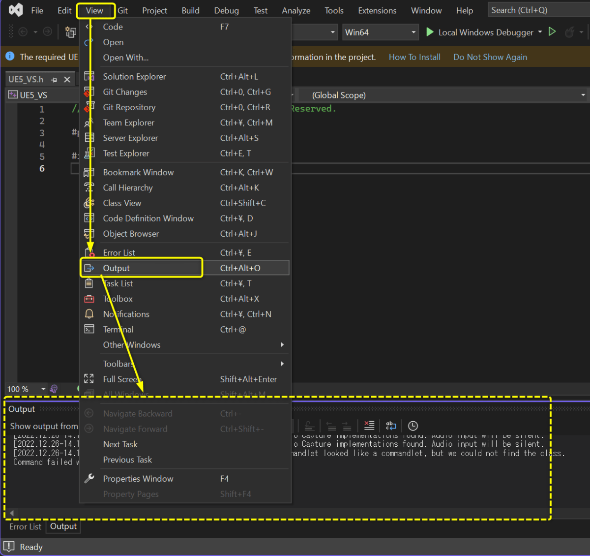 Visual Studio 2022のセットアップ｜Unreal Engine 5から始める C++ & Blueprint