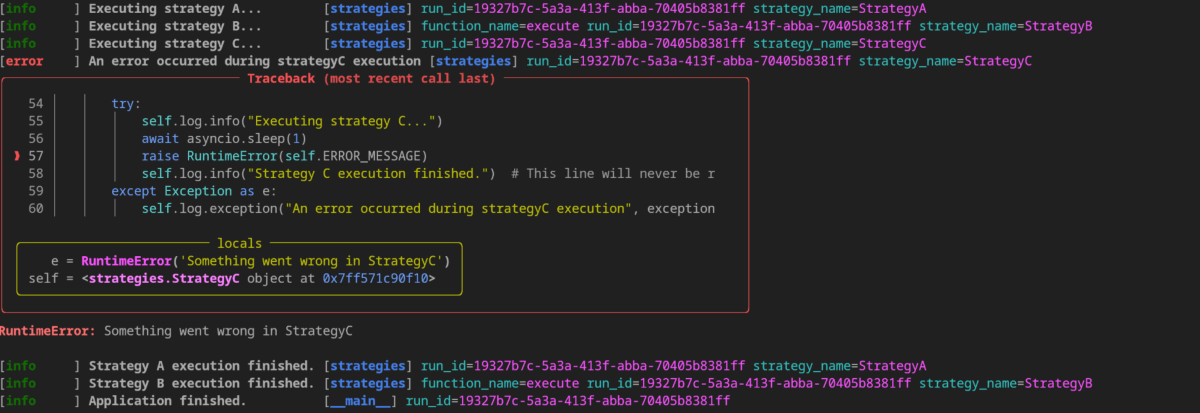 Pythonのstructlogを使いこなす
