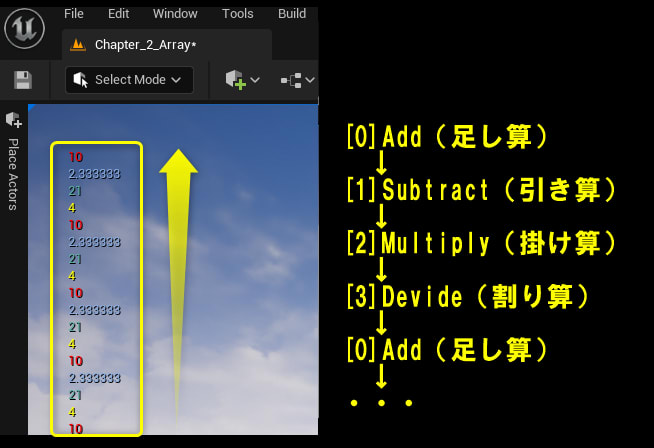 【BP】Array（配列）｜Unreal Engine 5から始める C++ & Blueprint