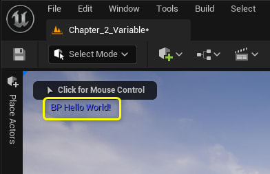 【BP】Variable（変数）｜Unreal Engine 5から始める C++ & Blueprint