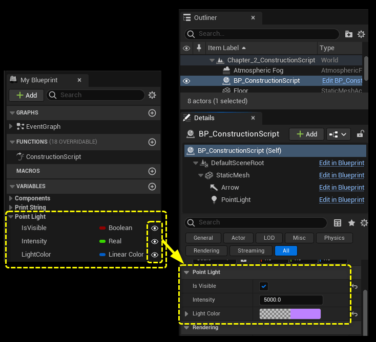 【BP】Construction Script｜Unreal Engine 5から始める C++ & Blueprint