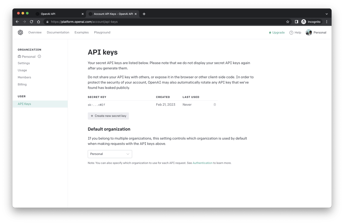 OpenAIのAPI入門（GASコード付き）｜サクッと始めるチャットボット【ChatGPT】