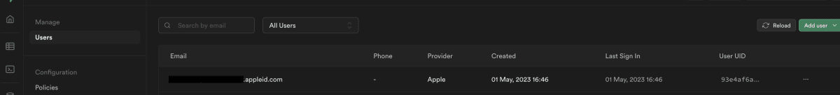 【Flutter】SupabaseでSign in with Appleを実装