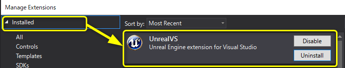 UnrealVS 拡張のインストール｜Unreal Engine 5から始める C++ & Blueprint
