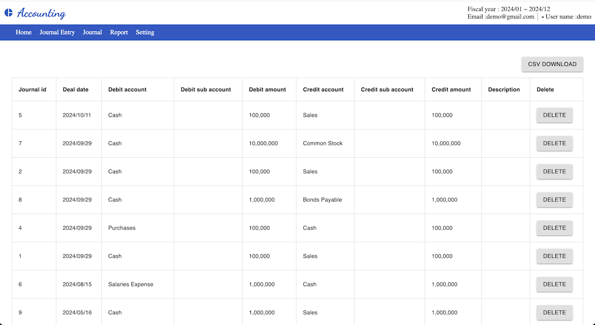 個人開発で会計アプリを再度開発しました！