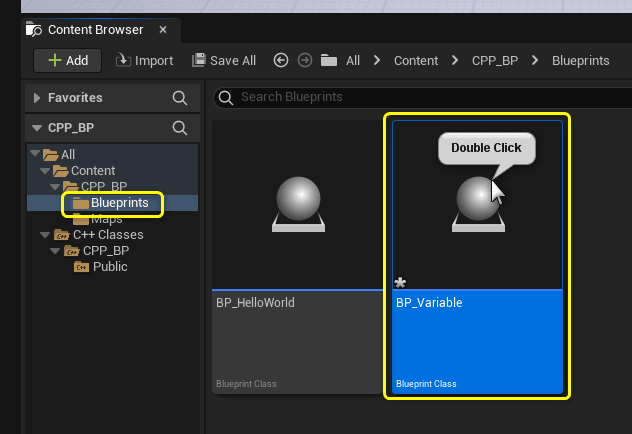 【BP】Variable（変数）｜Unreal Engine 5から始める C++ & Blueprint