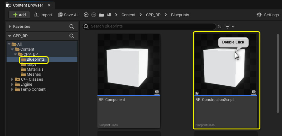 【BP】Construction Script｜Unreal Engine 5から始める C++ & Blueprint