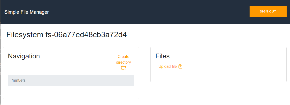 EFSのファイル管理をGUIで管理するAWSソリューションを使ってみた