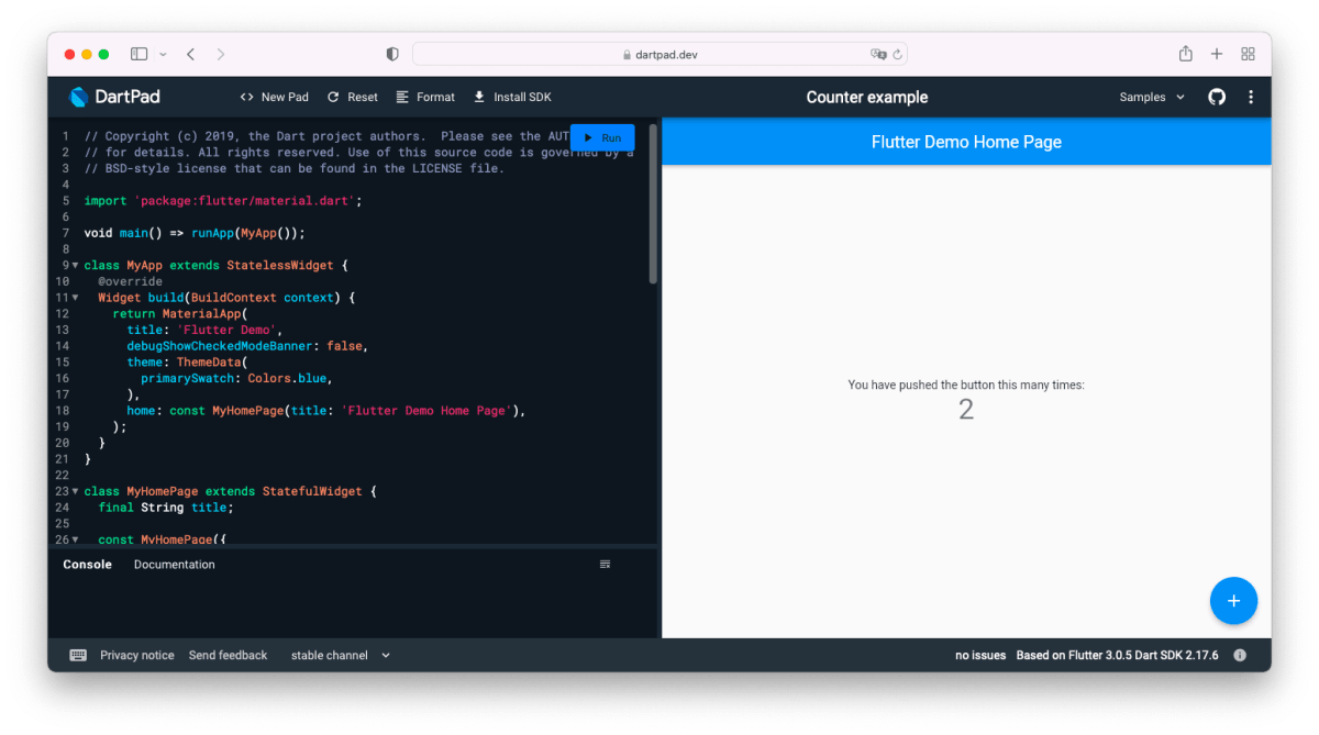 01.IDE｜Flutter実践入門