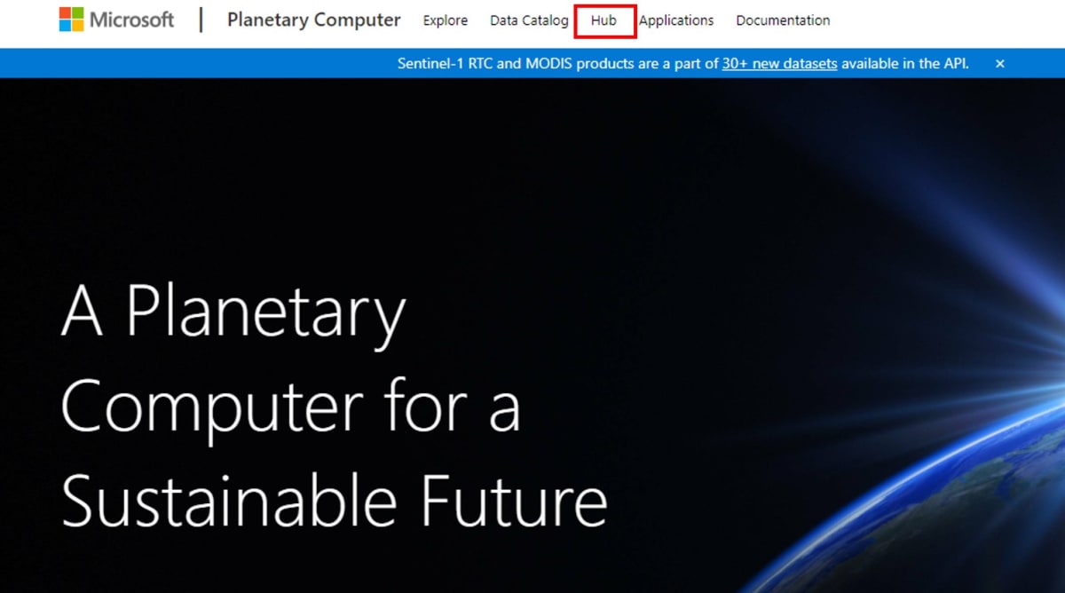 Planetary Computer 最初の一歩