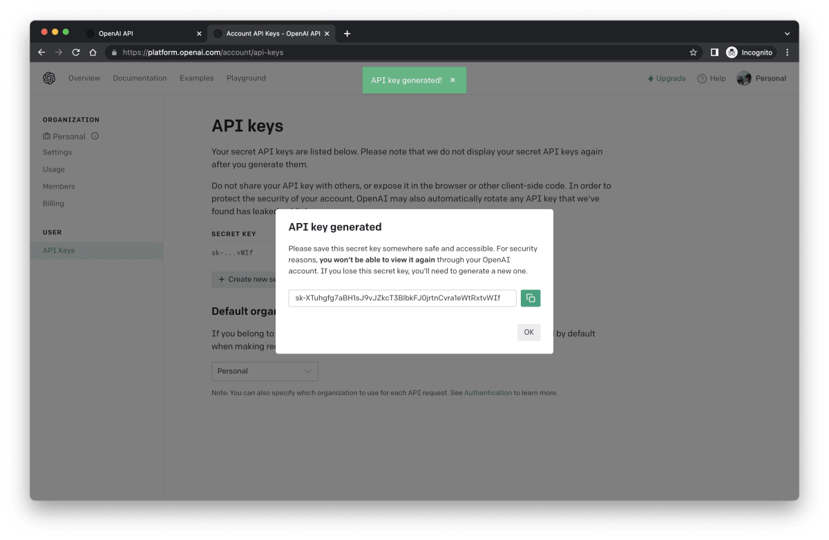 Openaiのapi入門（gasコード付き）｜サクッと始めるチャットボット【chatgpt】