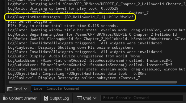 【BP】PrintStringでHello World!｜Unreal Engine 5から始める C++ & Blueprint