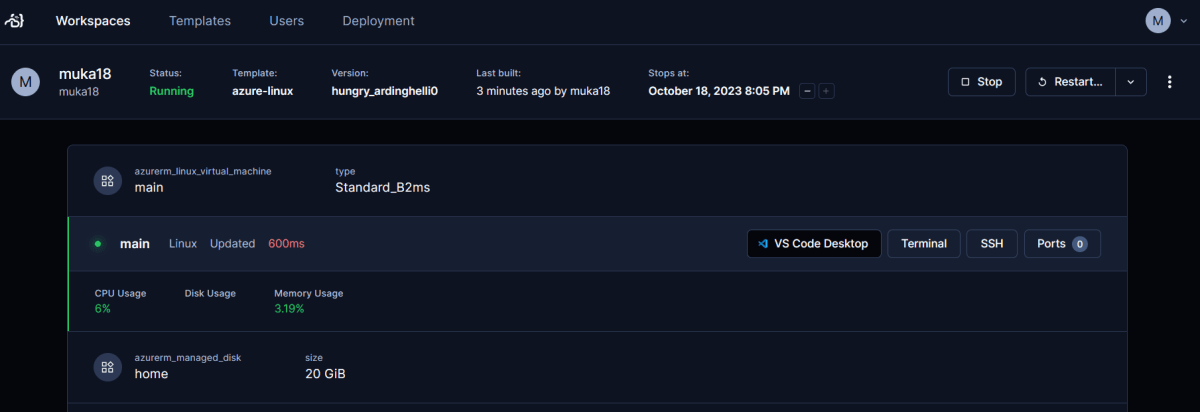 VSCodeの開発環境をCoderでサクッと作る Azure版
