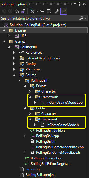 GameModeを設定し、DefaultPawnクラスを変更する